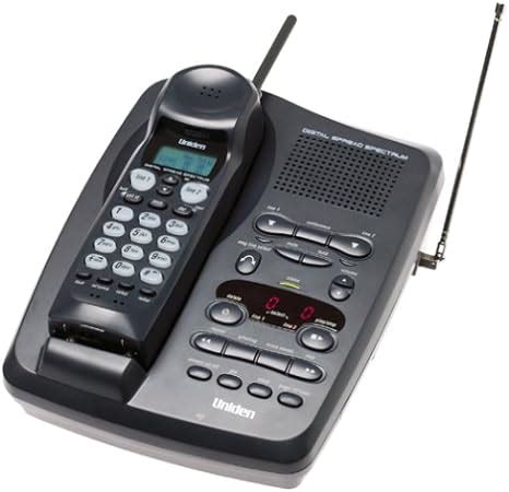 Amazon Com Uniden Exs Mhz Dss Line Cordless Phone With Answering System And Caller