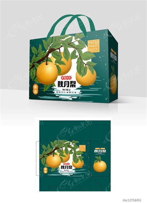 秋月梨礼盒图片下载 红动中国