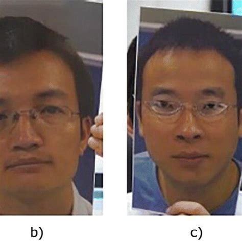 Types Of Photo Attacks A Print Photo Attack B Warped Photo Attack