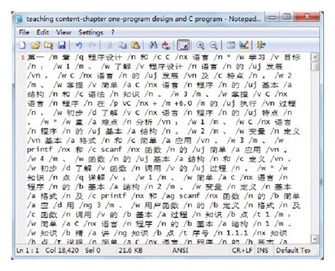 Result Of Word Segmentation And Pos Tagging Download Scientific Diagram