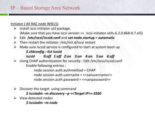 Oracle 11g R2 RAC Implementation And Concept PPSX
