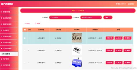 Java毕设项目案例实战ii基于spring Boot的国产动漫网站的设计与实现（开发文档数据库源码） Csdn博客