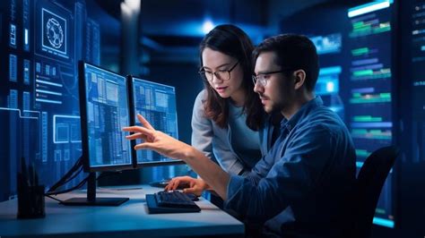 Premium Photo Computer Programmer Software Developer Or Engineer