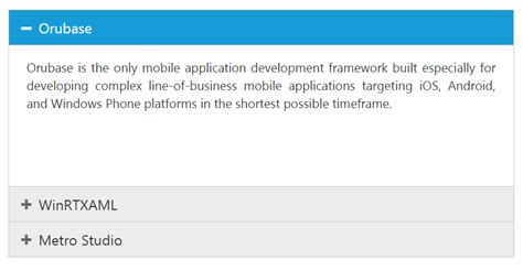 Appearance And Styling In Angular Accordion Control Syncfusion