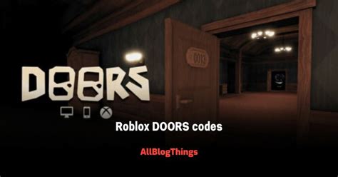 Roblox DOORS Codes November Coding Game Codes Roblox