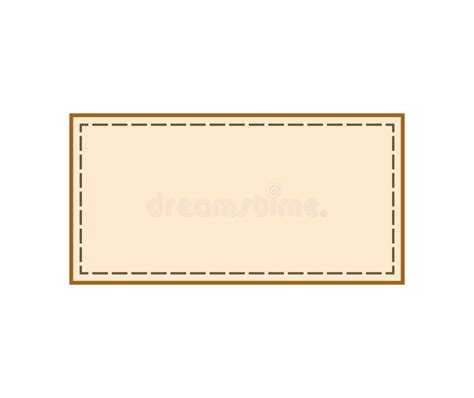 Text Box Frame For Speech Bubble Quote Vector Illustration Stock Vector