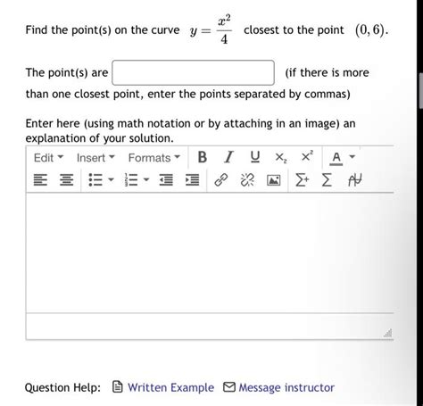 Solved Find The Point S On The Curve Y X Closest To The Chegg Com