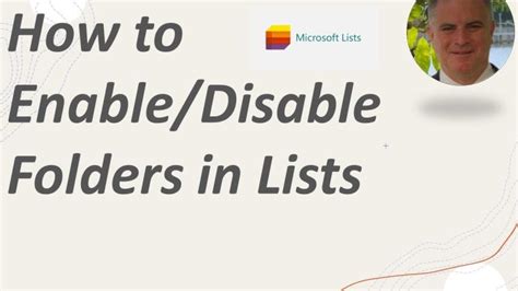 How To Enabledisable Folders In Microsoft Sharepoint Lists Ami