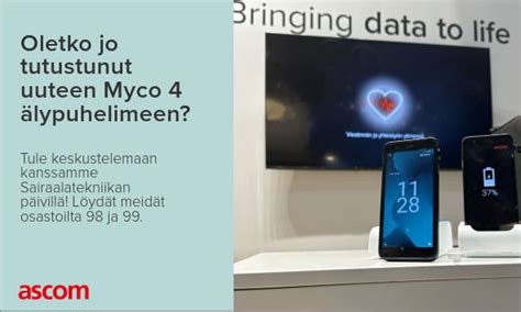 Ascom Oy On Linkedin Sairaalatekniikanpäivät Terveysteknologia Myco4 älykästeknologia