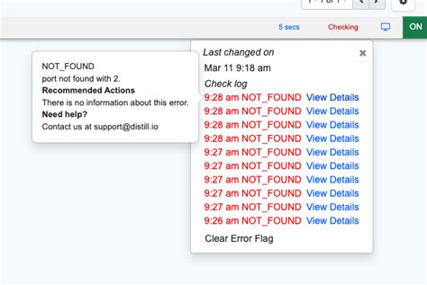 Macros Not Working Port Not Found With 0 And Loading Page Timedout