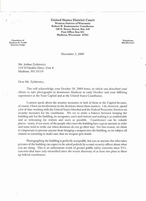 How To Write A Letter To A Judge Template