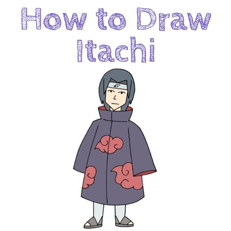 How To Draw Itachi How To Draw Easy