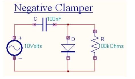 Solved CLAMPER CIRCUITS Aim To Simulate A Clamper Chegg
