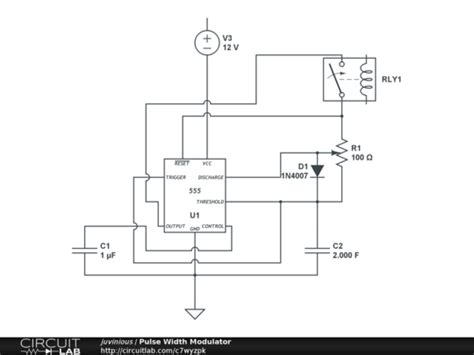 Pulse Width Modulator CircuitLab