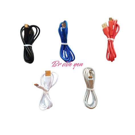 Jual Kabel Data Usb Unuvesal Colokan Type C Cm Fast Charging Model Tali Bulat Stika Cable