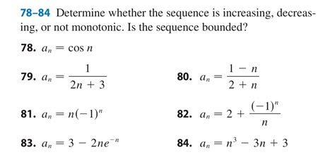 Solved Determine Whether The Sequence Is Increasing Chegg