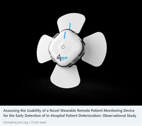 Continuous In Hospital Patient Monitoring