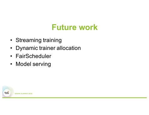 Scalable Deep Learning Platform On Spark In Baidu Ppt