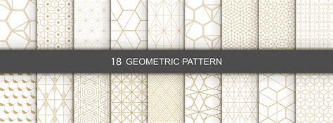 기하학적 원활한 패턴의 집합입니다 추상 기하학적 육각 형 그래픽 디자인 인쇄 3d 큐브 패턴 원활한 기하학적 큐브 패턴 패턴에