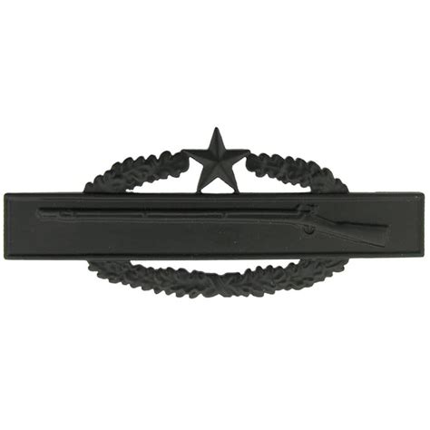 Combat Infantry Badge Army Cib 2nd Award Black Pin On