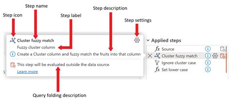 已应用的步骤 Power Query Microsoft Learn