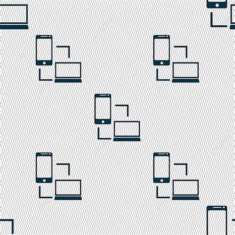 Icon Of Synchronization Sign Symbol For Syncing Communicators And