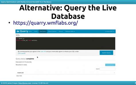 Query Optimization With Mysql 80 And Mariadb 103 The Basics Ppt