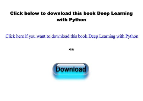 Pdf Deep Learning With Python Pdf Technology And Computing