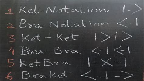 Physical Meaning Ket Bra Notation At Andrew Leichhardt Blog