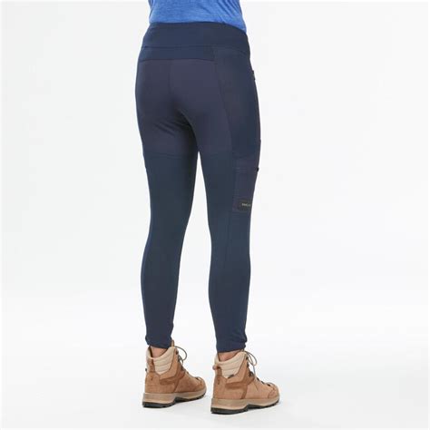 Legginsy trekkingowe damskie Forclaz Travel 500 FORCLAZ | Decathlon