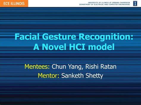 Ppt Facial Gesture Recognition A Novel Hci Model Powerpoint Presentation Id 3505186