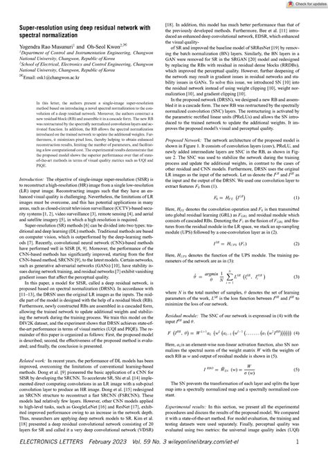 Super Resolution Using Deep Residual Super Resolution Using Deep