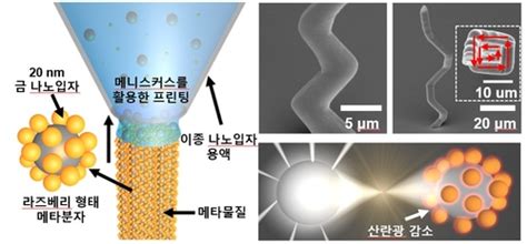 포스텍 3d프린팅·나노입자조립으로 다중 소재 메타물질 공정 개발 전자신문