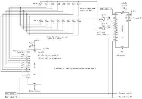 Gammon Forum Electronics Microprocessors Hacking A Scrolling Led