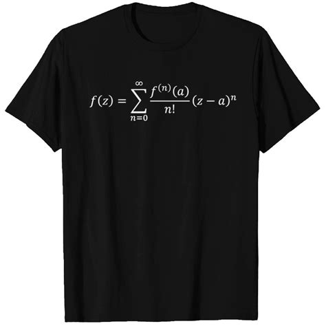Taylor Series Math And Calculus Basics T Shirts Id 16381992 By Big