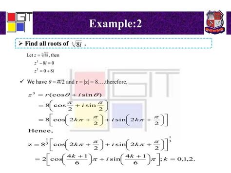 Complex Numbers And Functions Pptx Physics Science