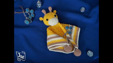 Игрушка крючком. Комфортер "Жирафик" для новорожденных - YouTube