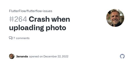 crash when uploading photo · issue 264 · flutterflow flutterflow