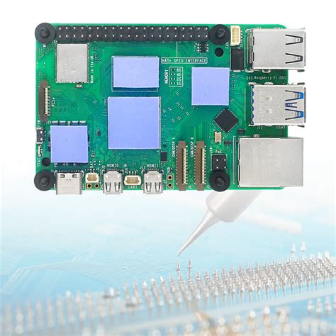 Givenchy1th กล่องอลูมิเนียมอัลลอย พร้อมฮีทซิงค์พัดลมระบายความร้อน Pwm สําหรับ Raspberry Pi 5