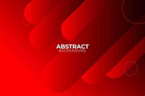 빨간색 그래디언트 기하학적 모양의 배경 프리미엄 벡터