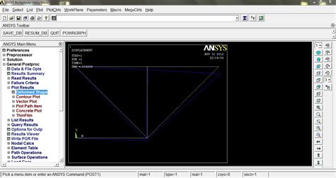 beam analysis ansys grabcad questions
