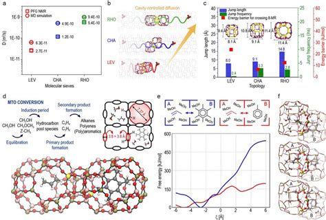 Athe Experimental Pfg Nmr And Simulated Md Self Diffusion Download Scientific Diagram