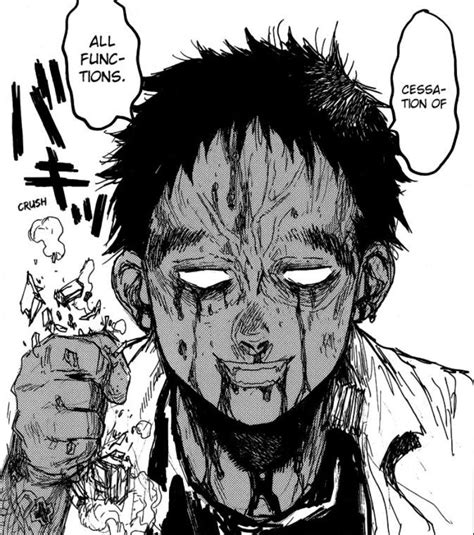 Zombie Kasukabe Dorohedoro Anime Face Drawing Face Drawing Ethereal Art