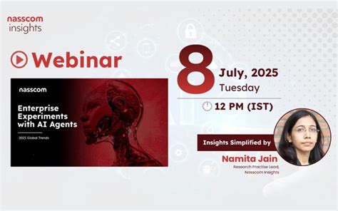 Attend Our Upcoming Webinar On Nasscoms Ai Agents Global Enterprise