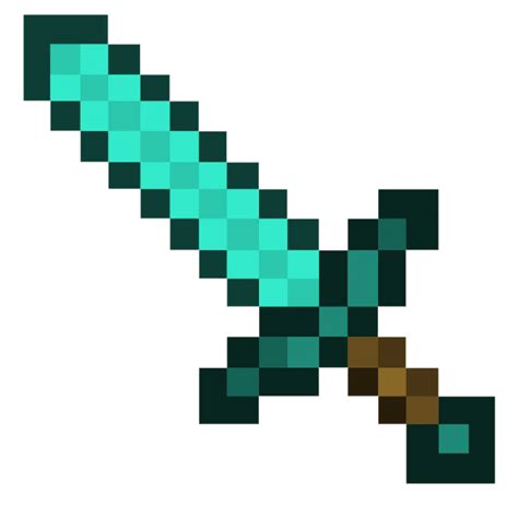 Minecraft Sword Vector At Collection Of Minecraft Sword Vector Free For