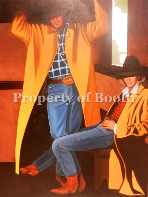 © David Devary In The Barn Ii 1998 Oil 58 X 46 5″ Booth Western Art Museum