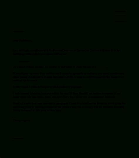 Pre Action Protocol Letter Template Various Templates Ideas