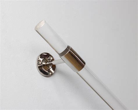 Lucite Handrail With Modern Look Industrial Maestro