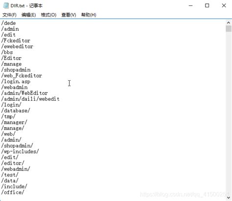 动手实现简易网站目录扫描器——webscanner在线目录扫描 Csdn博客