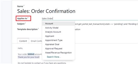 Setting Up Email Templates In Odoo 16